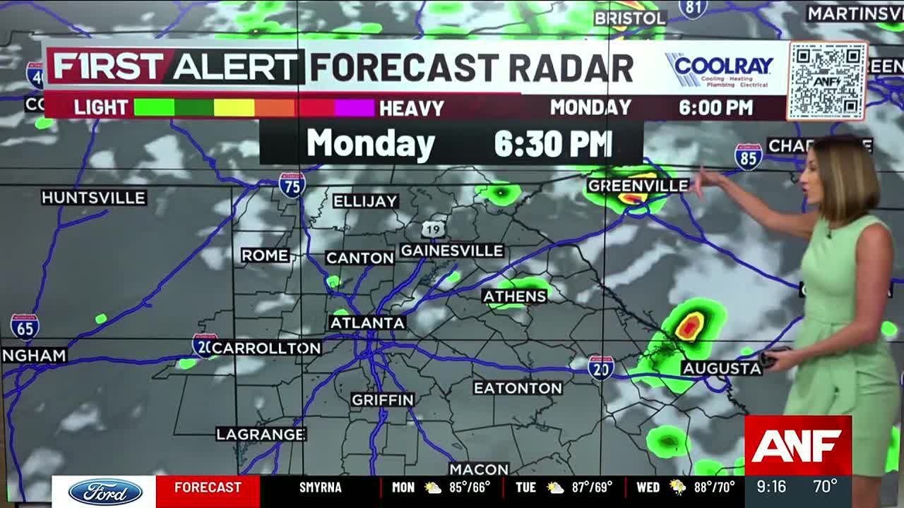 First Alert Forecast: Isolated T-Storms Today with Warm Days Ahead ...