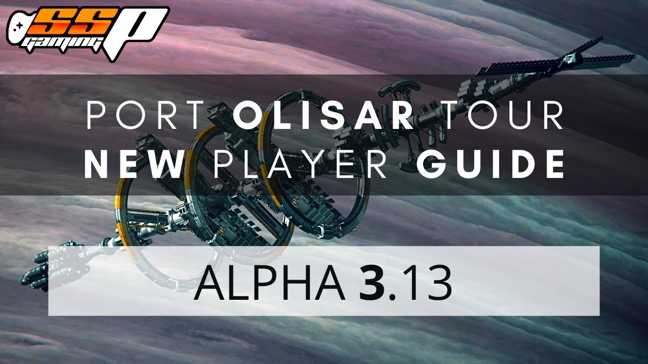 Star Citizen | Port Olisar Station Tour | New Player Guide | Alpha 3.13 ...