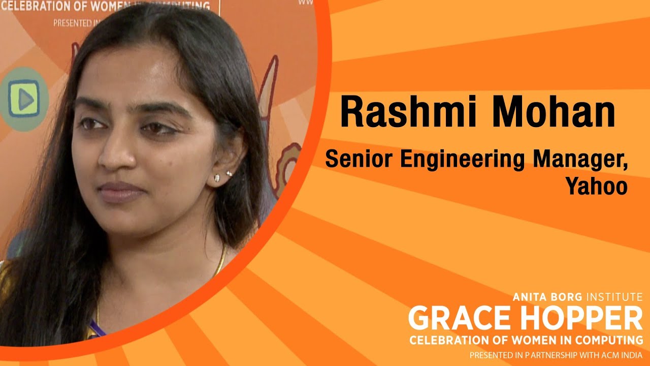 Rashmi Mohan, Senior Engineering Manager, Yahoo - YouTube