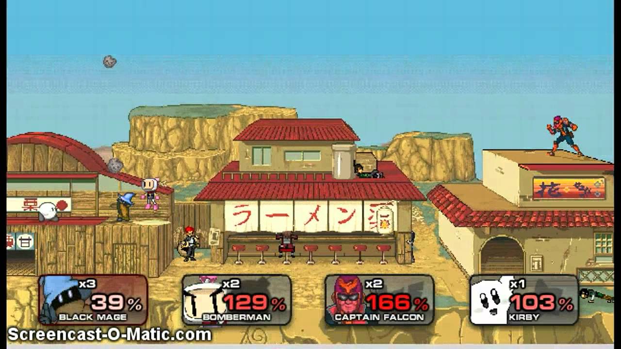 SSF2 v0.9 Gameplay 4 - YouTube