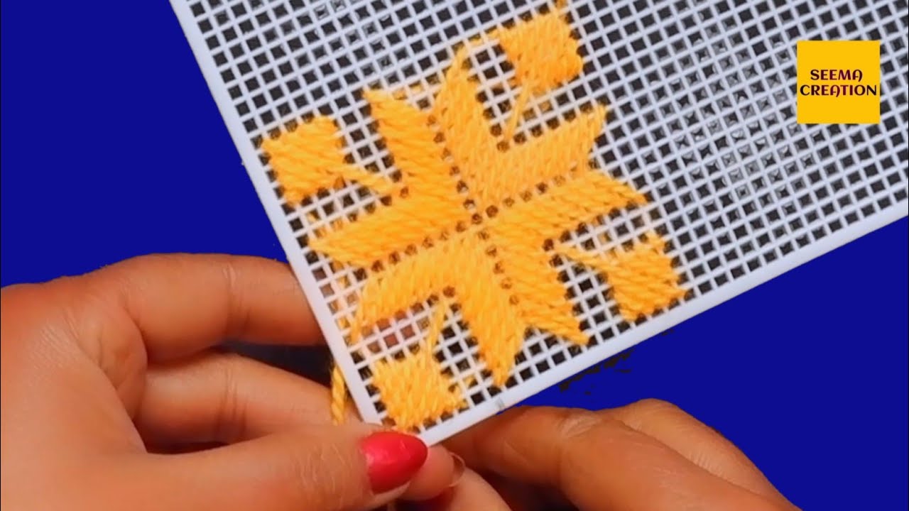 VERY EASY AND LATEST PLASTIC CANVAS DESIGN IDEA FOR BEGINNERS MUST ...