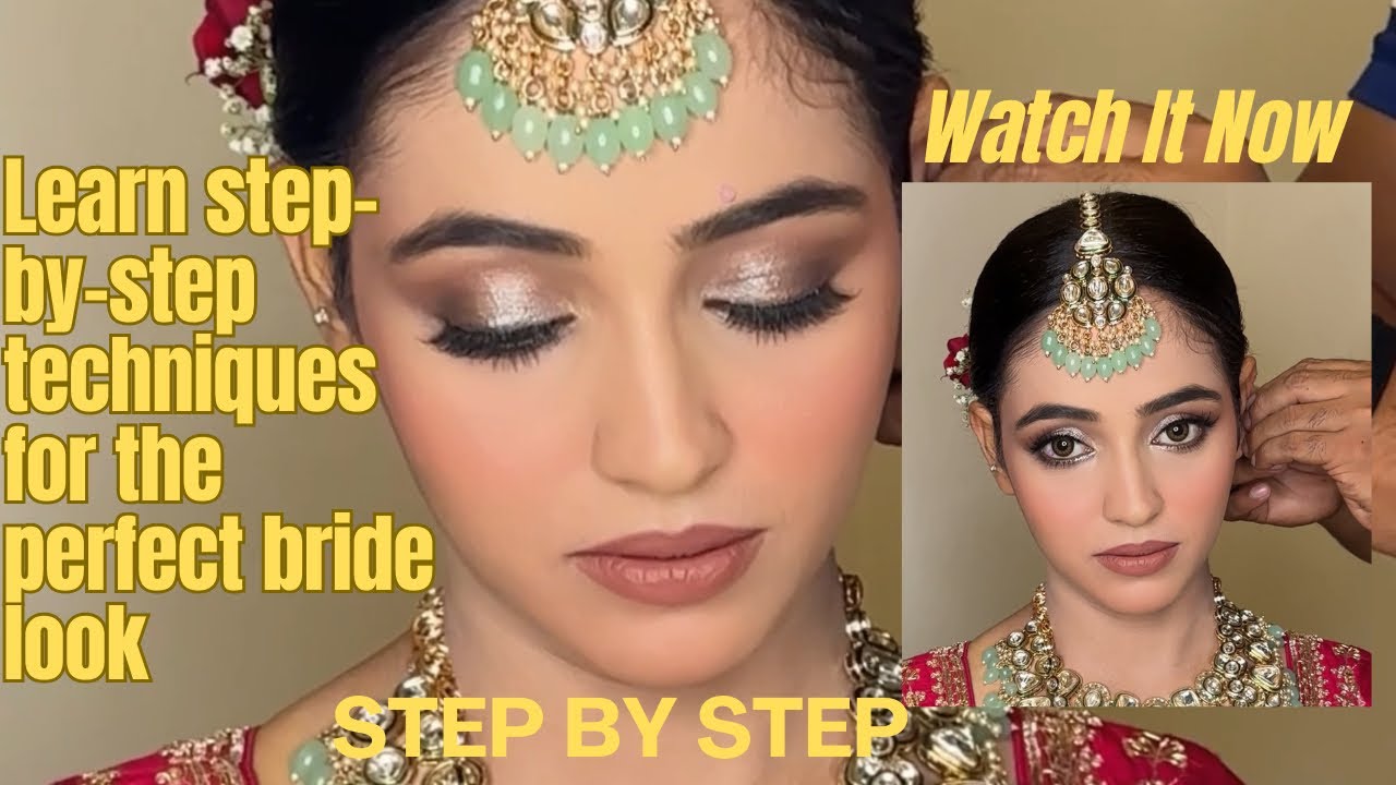 Indian Bridal Makeup 2025 | Step by Step Guide for Brides & MUAs - YouTube