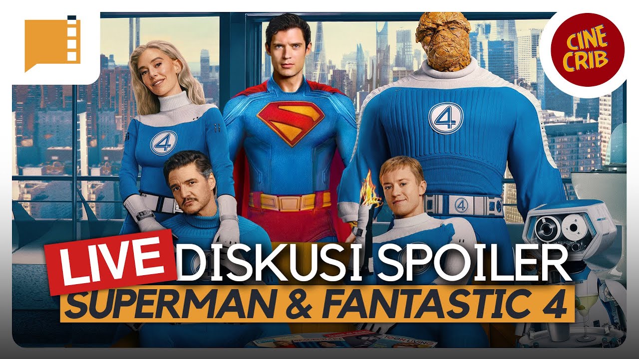 LIVE - SuperTastic 4 - DISKUSI SPOILER ft. @cinecrib - YouTube