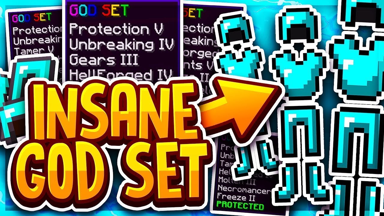 CREATING THE BILLION DOLLAR GOD SET IN 24 HOURS! | Minecraft Skyblock ...