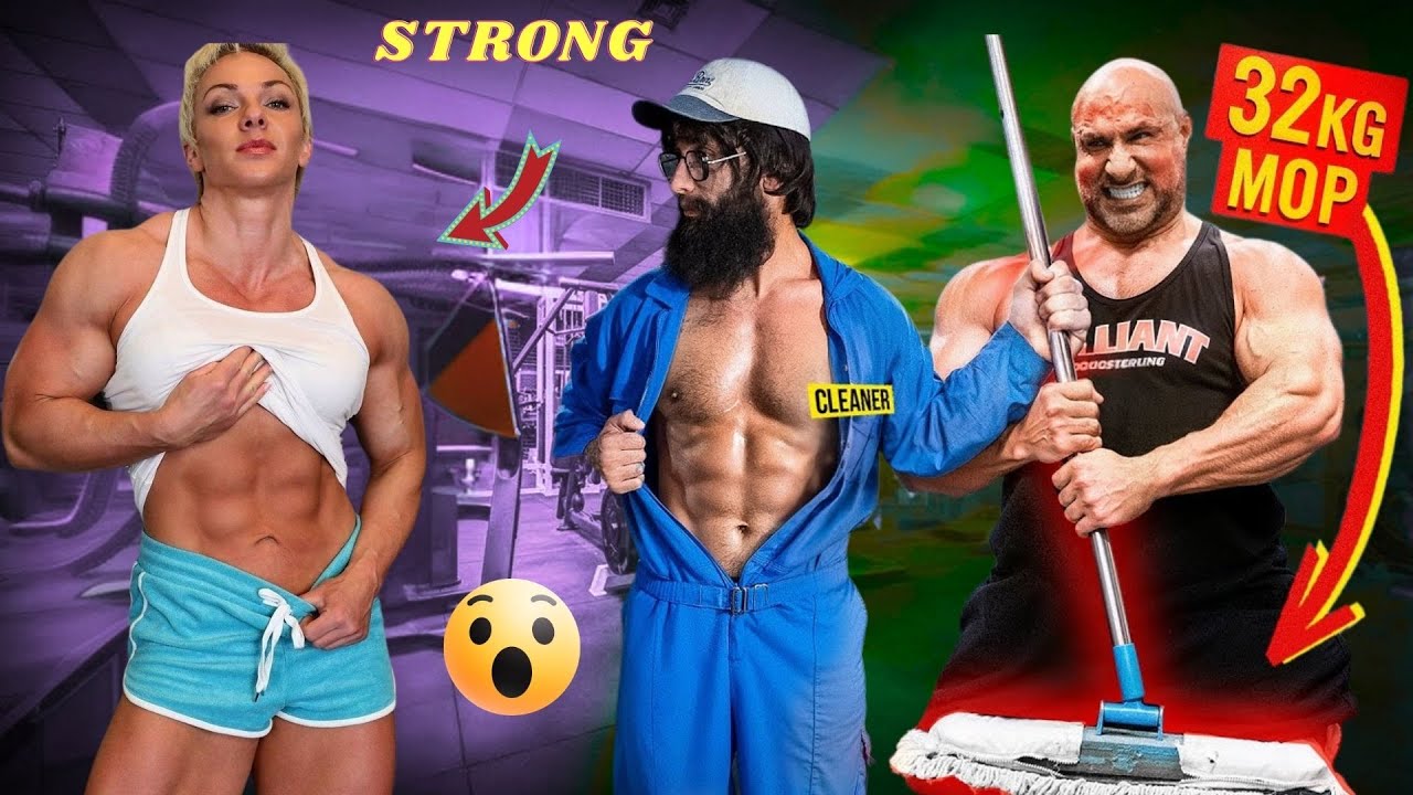 ANATOLY Uses 32kg Mop in the Gym | They Thought It Was a Joke… Until He ...