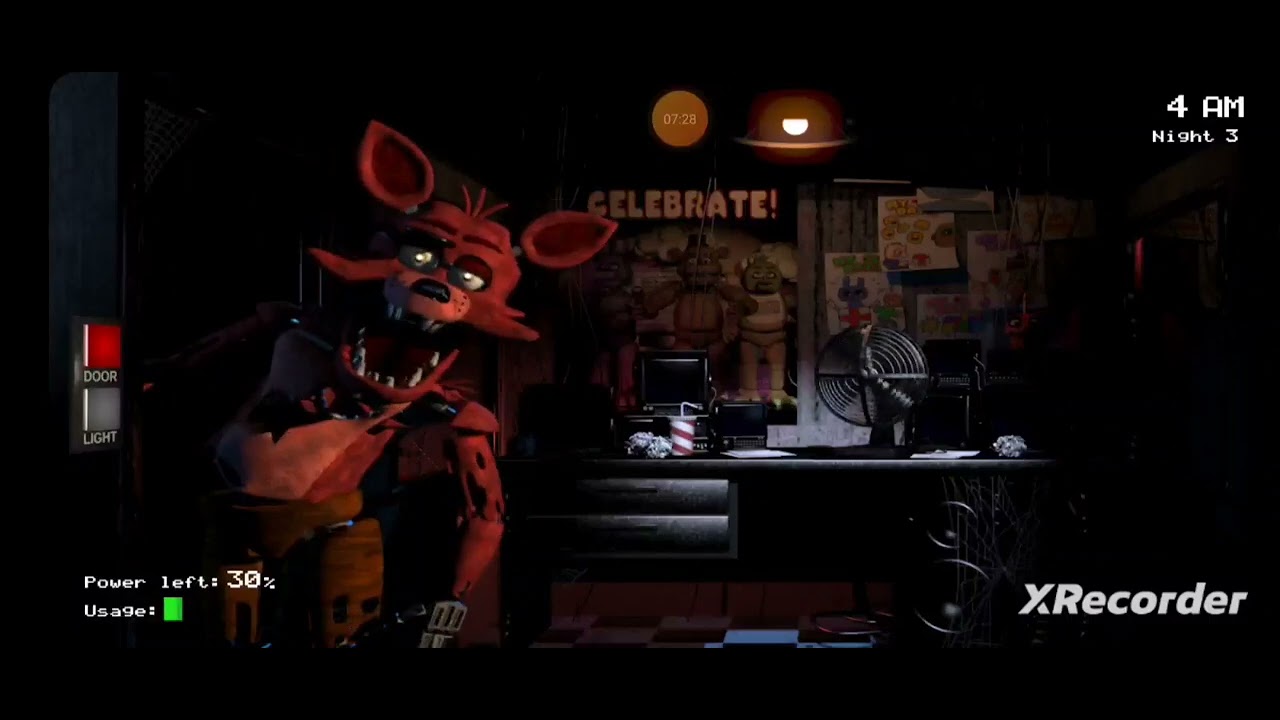 fnaf 1 Mobile remastered night 3 complete - YouTube