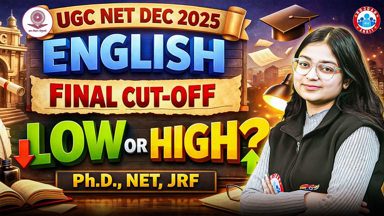 UGC NET Result 2025 Out | UGC NET Dec English Cut off | PhD/NET/JRF Cut ...