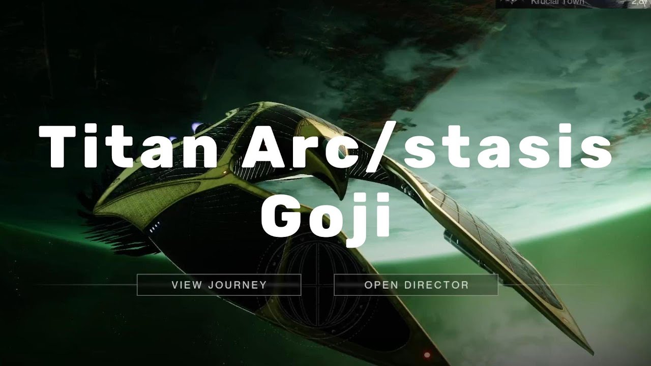 NON CONCENCRATION Titan Build (Stasis and Arc) Destiny 2 - YouTube