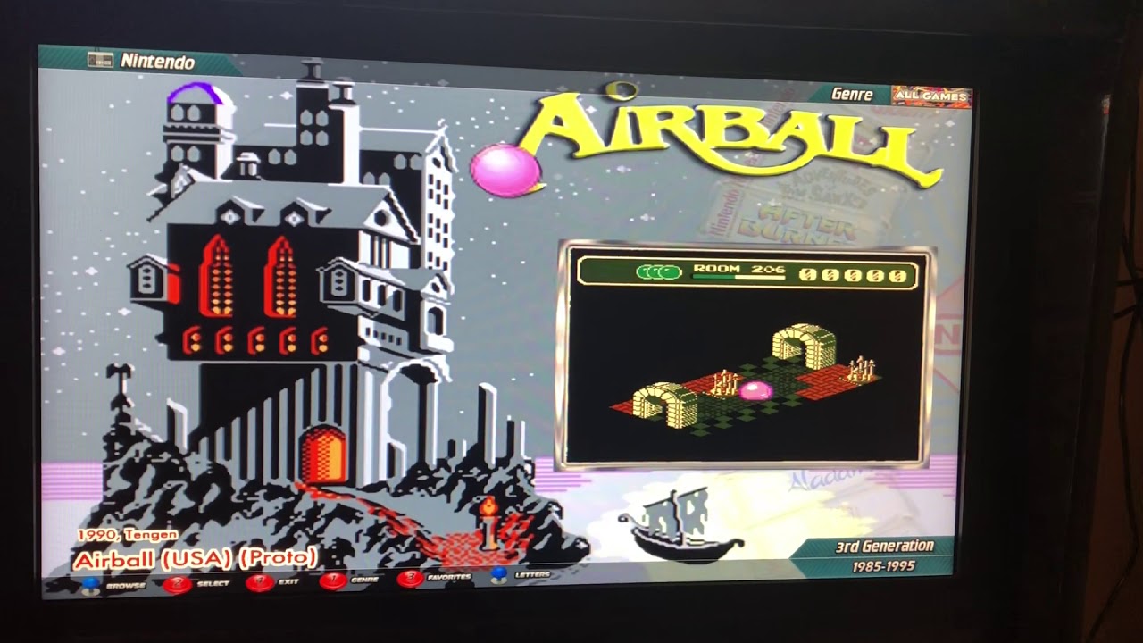 Hyperspin-Airball nes game Theme - YouTube