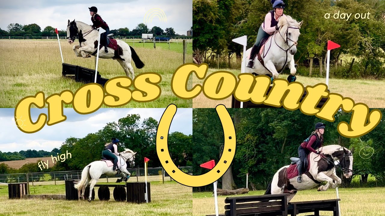 CROSS COUNTRY JUMPING| COBS CAN #horses #crosscountry #jumping - YouTube