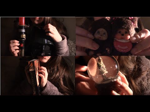 Nederlandse ASMR, Tapping en scratching op random spullen (StarWars ...