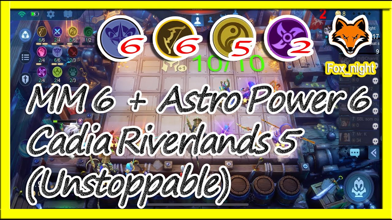 Magic Chess Astro Power 6 + MM 6 + Cadia Riverland 5 (Unstoppable ...