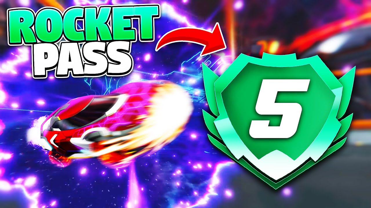 Every NEW Item In ROCKET PASS SEASON 5 Showcase - YouTube