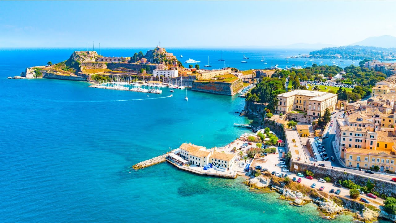 interesting and unique a beautiful City of Corfu, October 2024. - YouTube