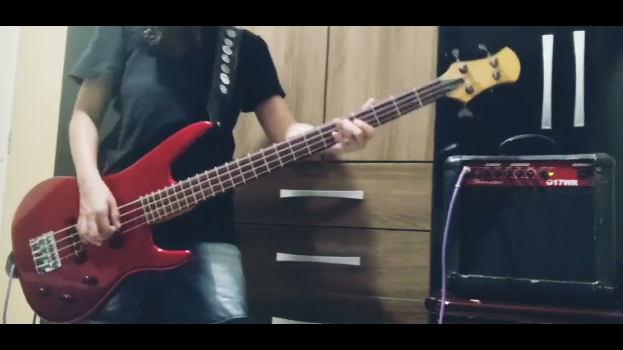 Discharge - state violence state Control cover Bass - YouTube
