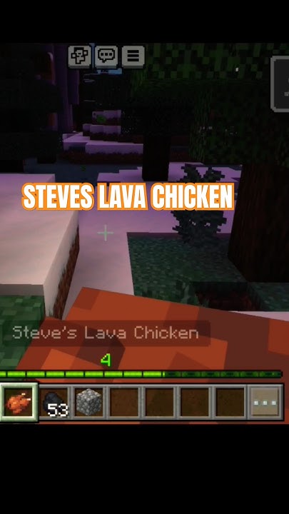 Pov:Mining coal in Minecraft (Steve's Lava Chicken edition) #minecraft - YouTube