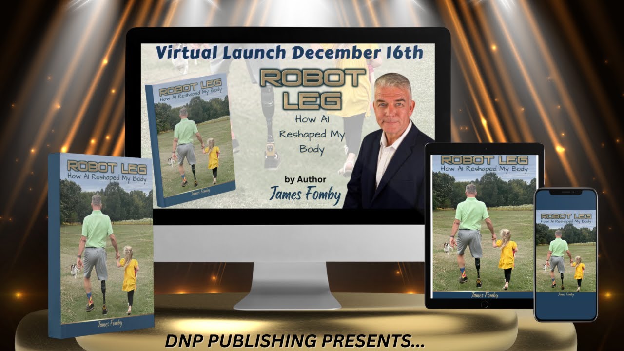 ROBOT LEG Book Launch with Author James Fomby - YouTube
