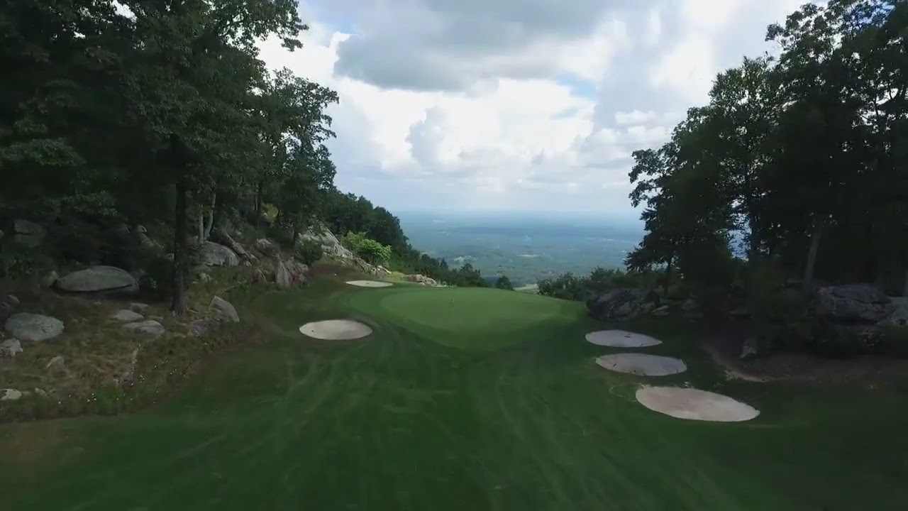 The Cliffs at Glassy Mountain - #13 - Par 3 - YouTube
