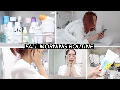 My Morning Korean Skincare Routine for Autumn 🍂 - YouTube