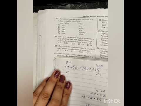 2-ci hissə kimya test toplusu / Qələvi metallar. Natrium, kalium və birləşmələri / 1-56 asan izahlar