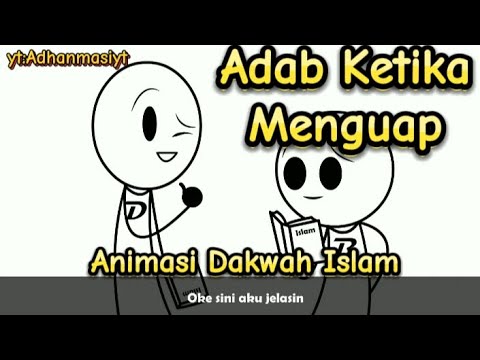 Animasi Dakwah (Adab Menguap) Animasi Kartun - YouTube