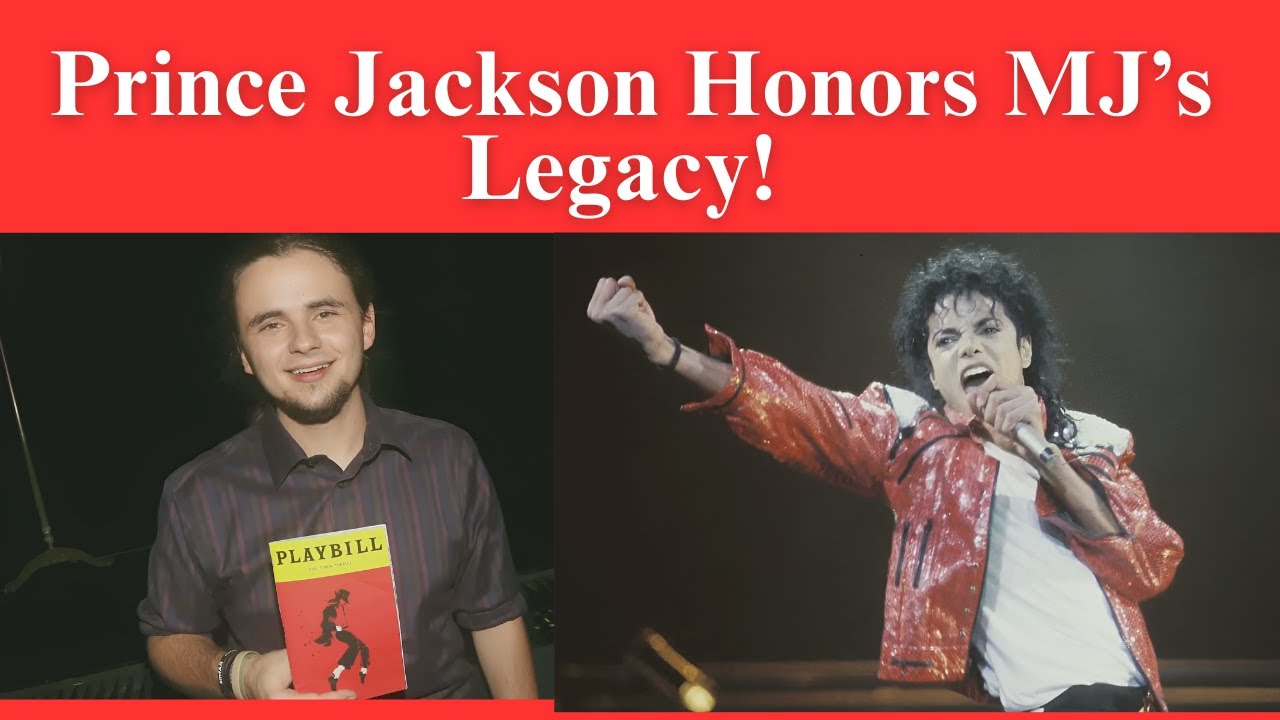Prince Jackson STEALS the Show at MJ The Musical Premiere - YouTube
