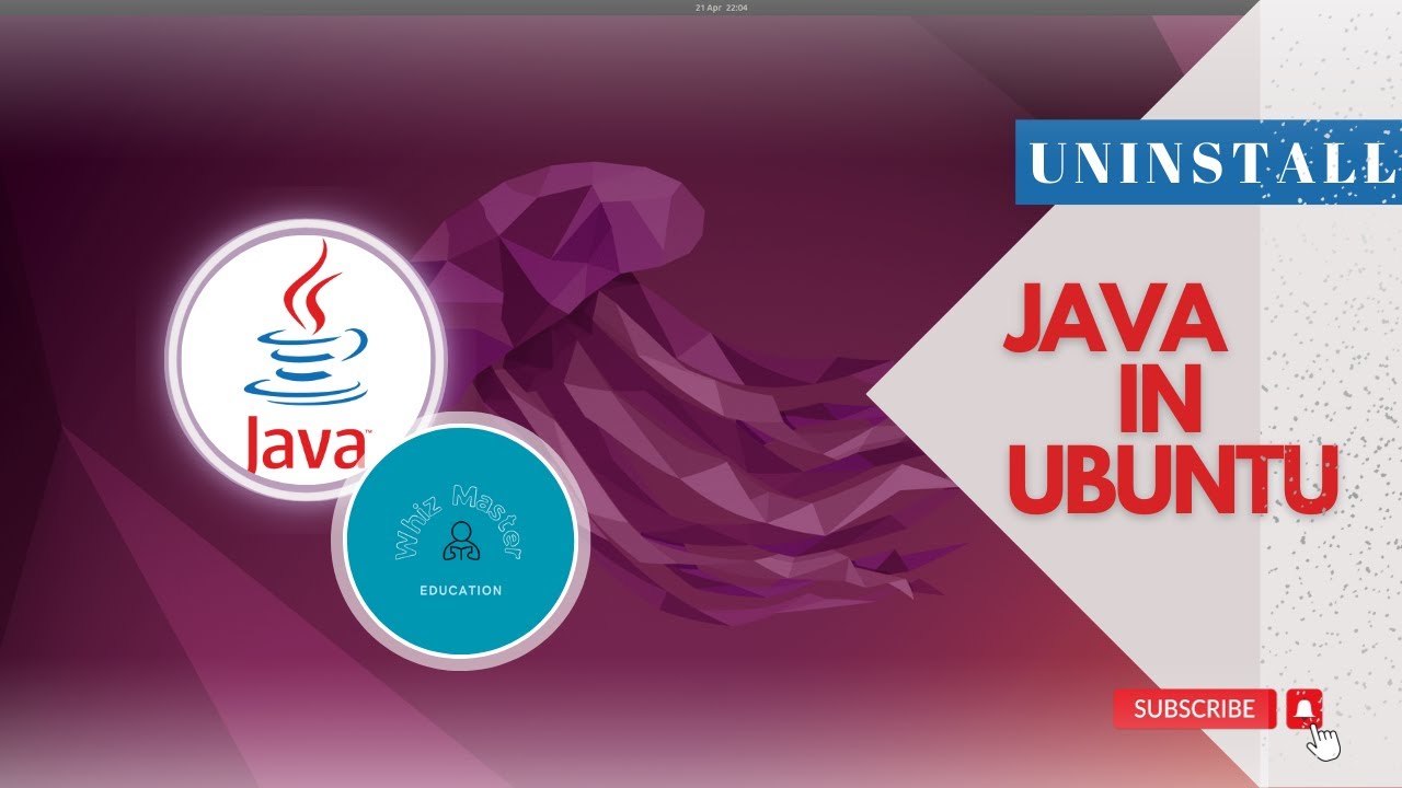 Java Uninstall In Ubuntu How To Uninstall Java In Ubuntu Server Linux Whizmaster Youtube
