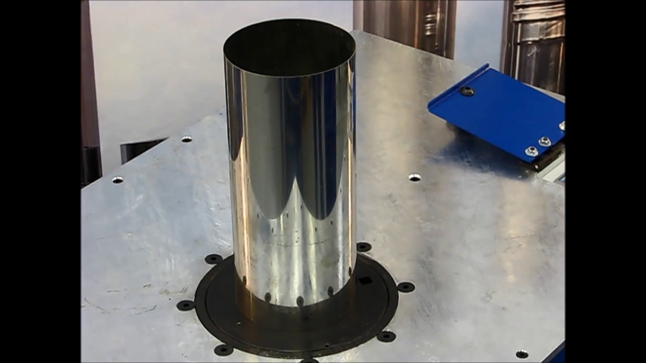 Tube end expanding and tube end callibrating (Tubex Electra) - YouTube