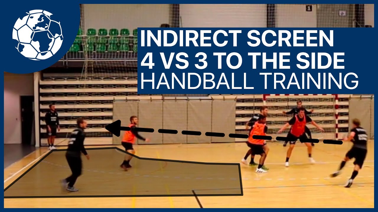 Indirect Screen 4 vs 3 - Lineplayer - Handballtraining Skjern ...
