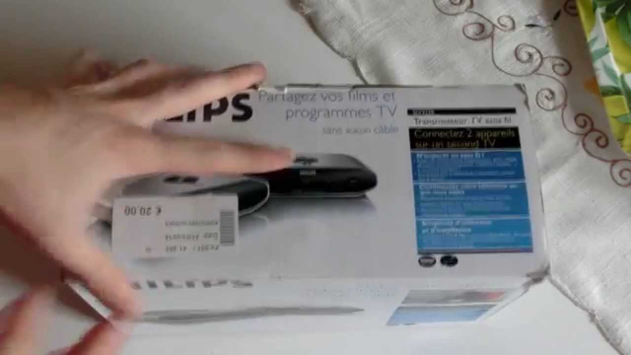 unboxing - philips wireless tv link slv 3220 - YouTube