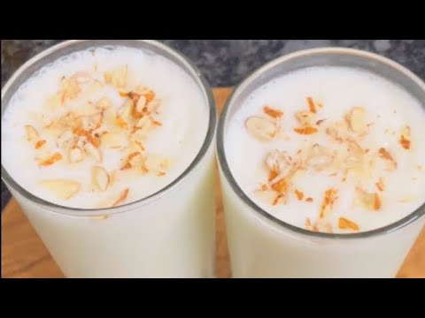 लस्सी | How to make lassi | Sweet lassi recipe | Dahi ki mithi lassi ...