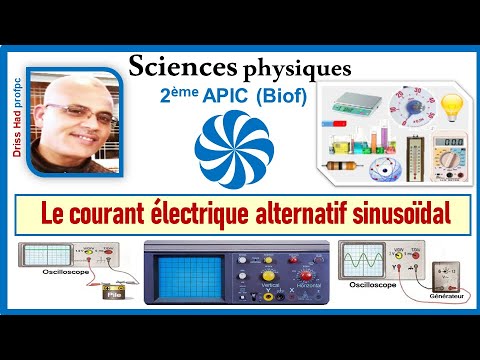 Courant électrique alternatif sinusoïdal (2APIC-Biof)/Sciences ...