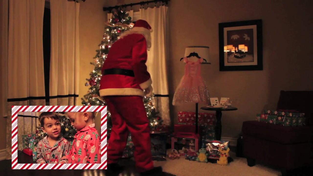 Santa caught on Camera 2016 (Santa is real) - YouTube