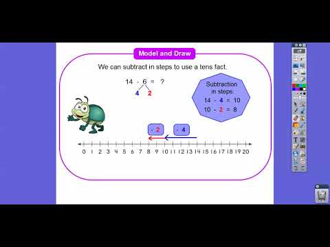 Use Ten to Subtract- Lesson 3.7 (Go Math!) - YouTube