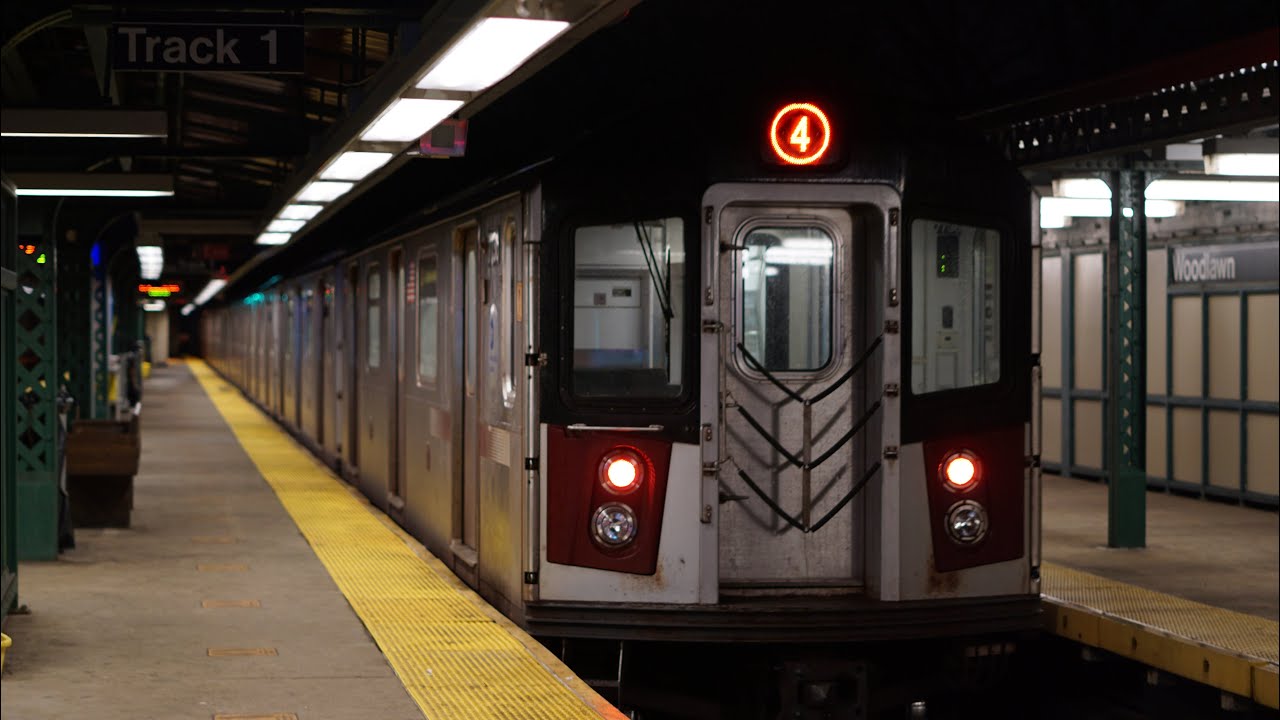 NYC Subway: (4)bstract Operations by TLJ New Year’s Day - YouTube