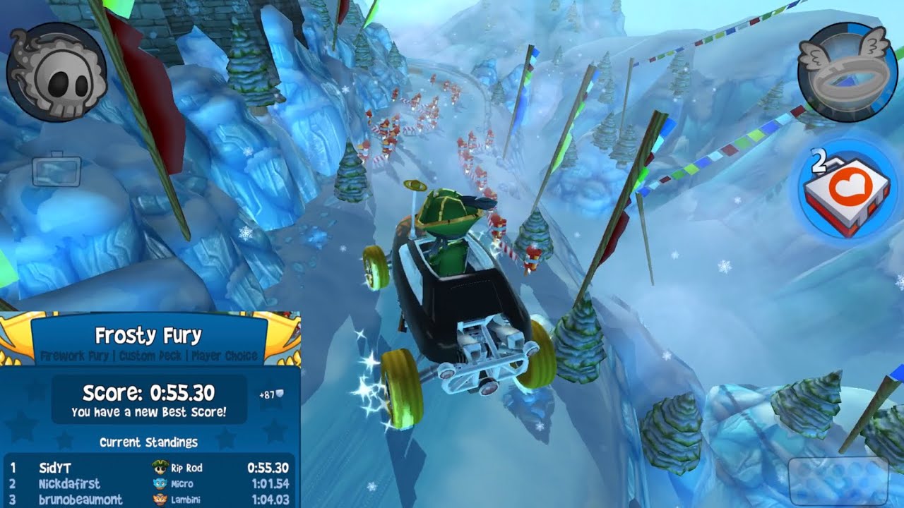 Frosty Fury 🥶☃️ | Beach Buggy Racing - YouTube