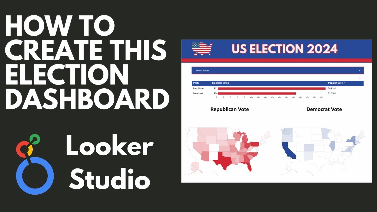 Looker Studio Geo Charts in Action: Create an Election Dashboard Step ...