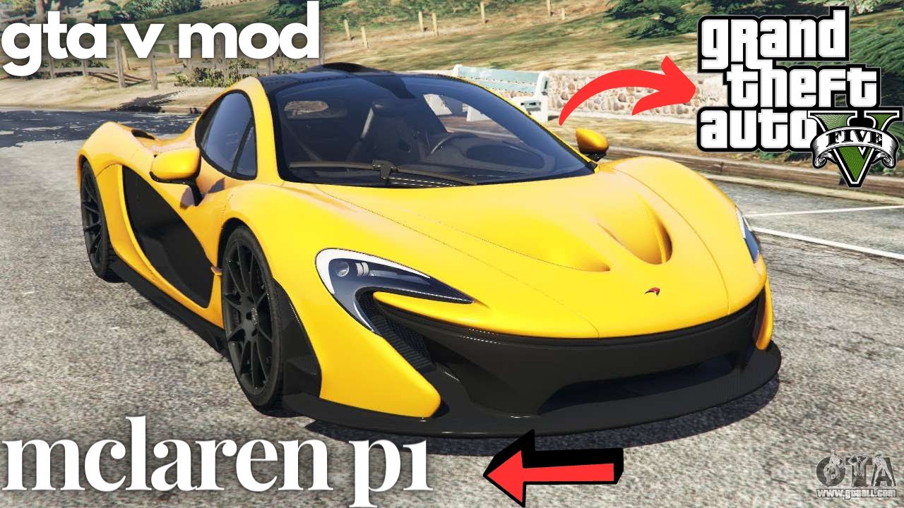 gta 5 mclaren p1 mod install - YouTube