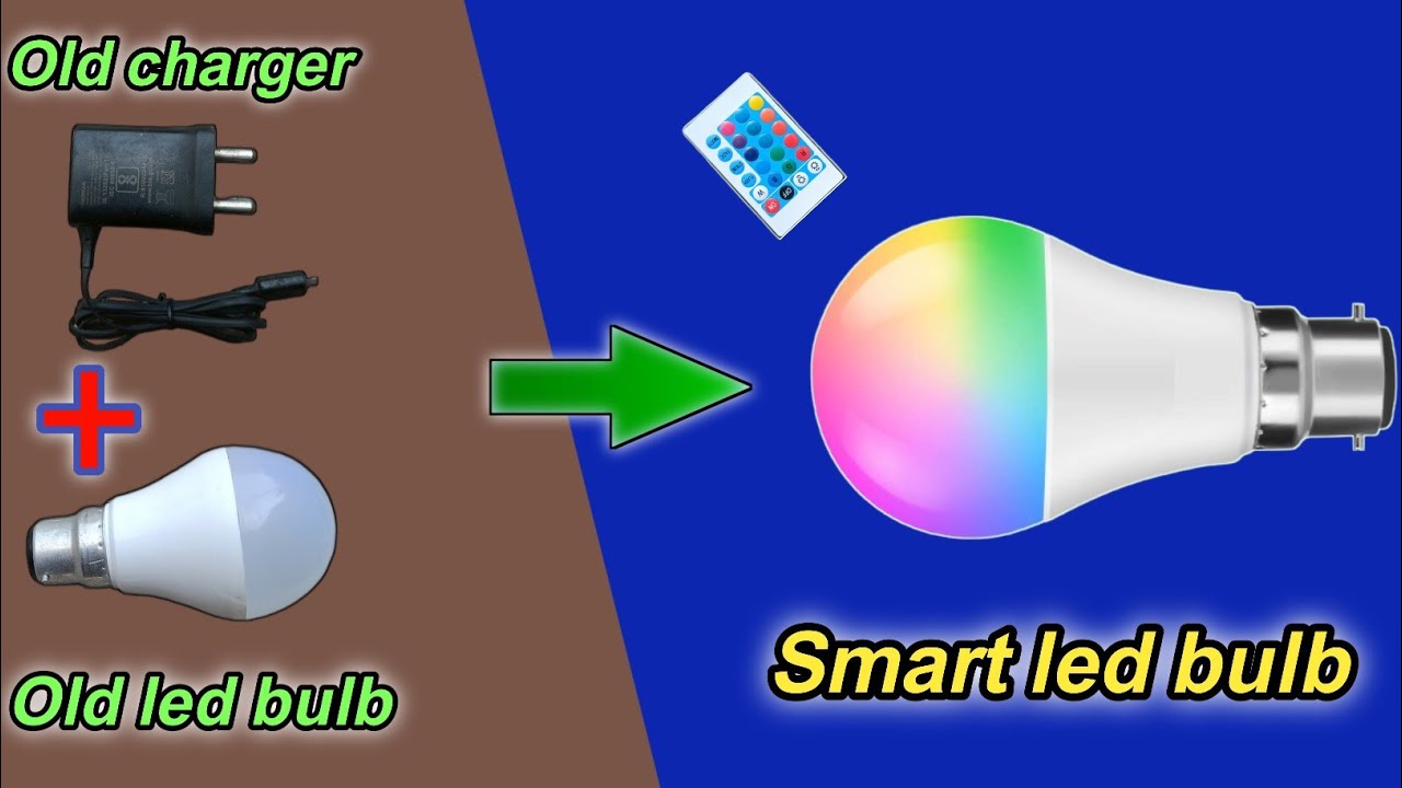 "how to make smart led bulb old charger & old led bulb used।" - YouTube