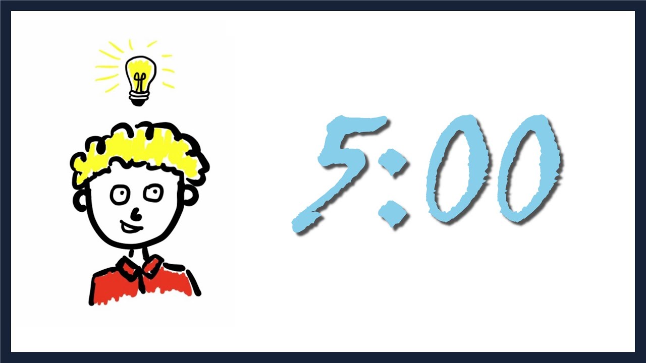 5'00'' Timer 5分00秒计时 - YouTube
