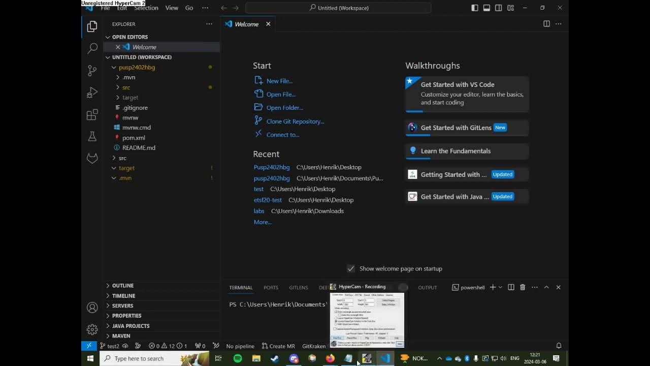 How to create branch in VSCode Tutorial! =) - YouTube