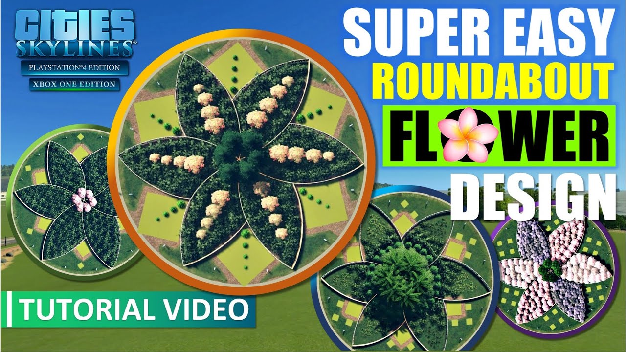 The Most Requested Roundabout Decoration How-To On Console | Cities ...