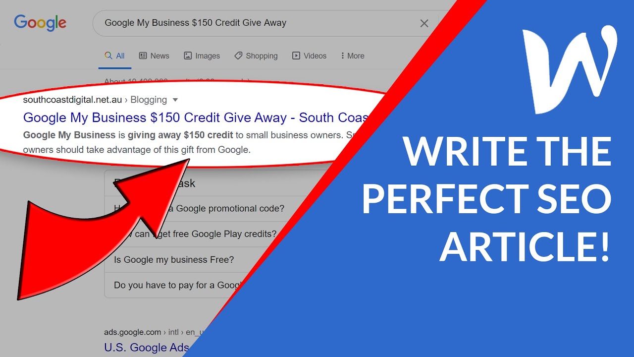 How to write SEO friendly articles in 2020 - YouTube