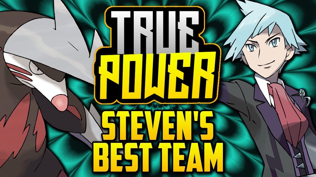 WHAT IS STEVEN'S BEST POSSIBLE TEAM!? Champion Steven's Evolution In ...