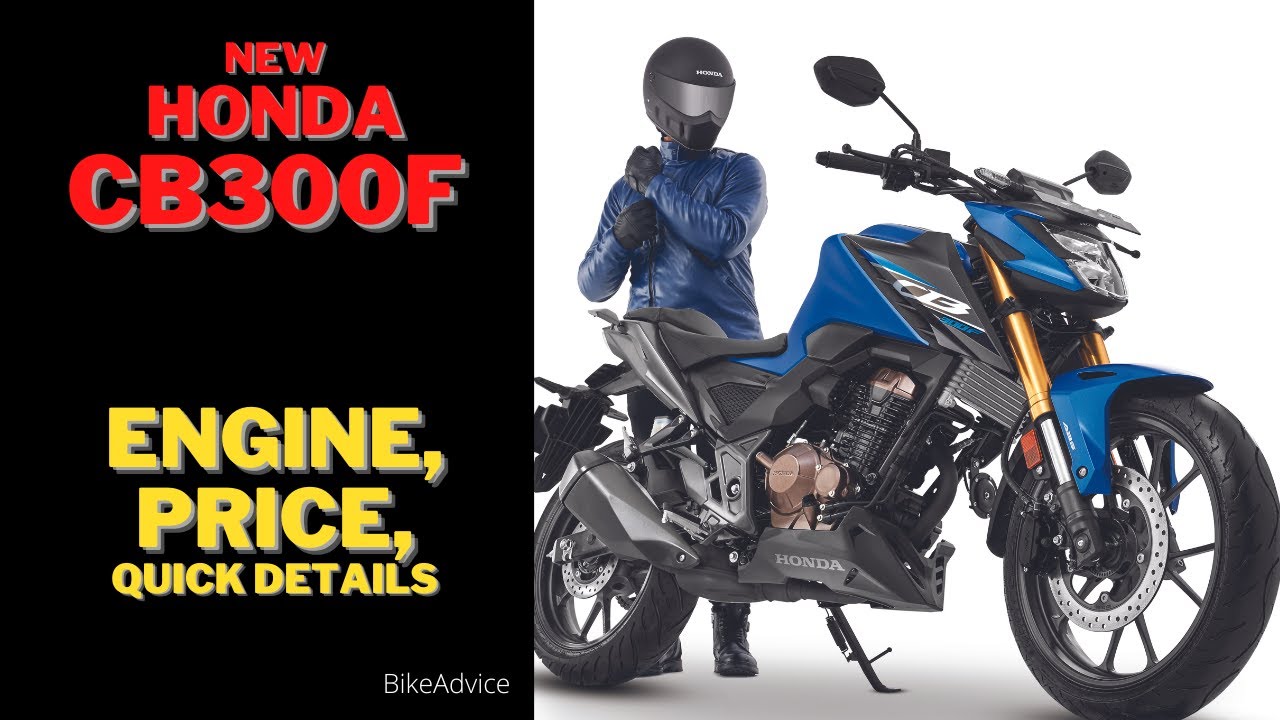 New Honda CB300F Colors, Engine | Quick Details - YouTube