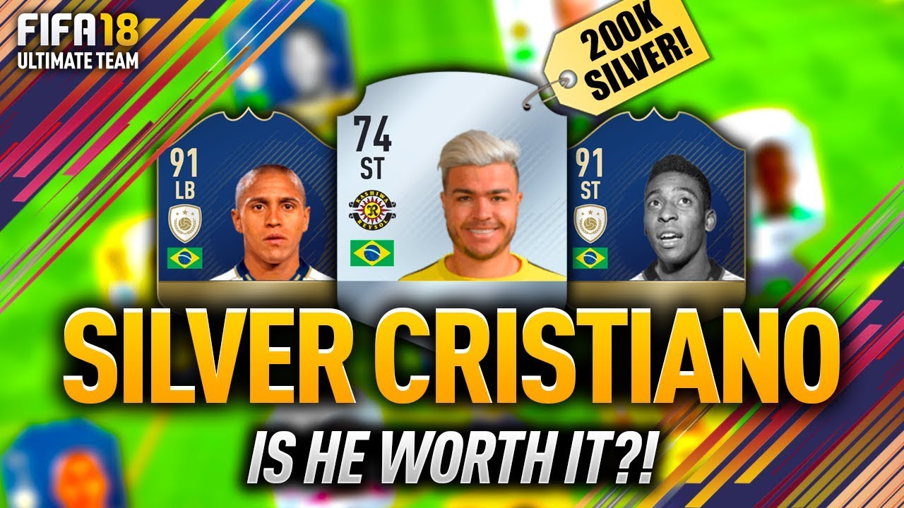 SILVER CRISTIANO! IS HE WORTH IT?! (RARE/EXPENSIVE) FIFA 18 ULTIMATE ...