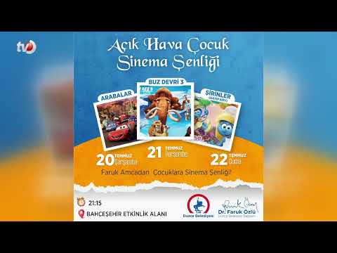 Açık Hava Sinema Şenliği Başlıyor
