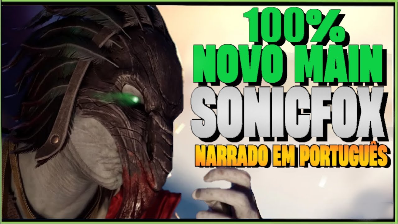 SonicFox vs Xombat (Novo Main Do SONICFOX) Narrado em Português Mortal ...