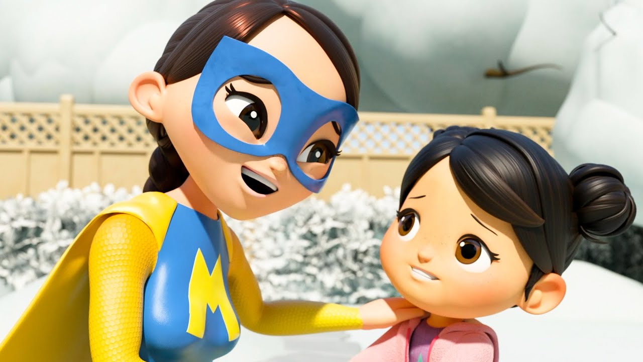 My Mommy is superhero!🎄🧑🏻‍🎄 | Lellobee | Super Moms | Nursery Rhymes ...