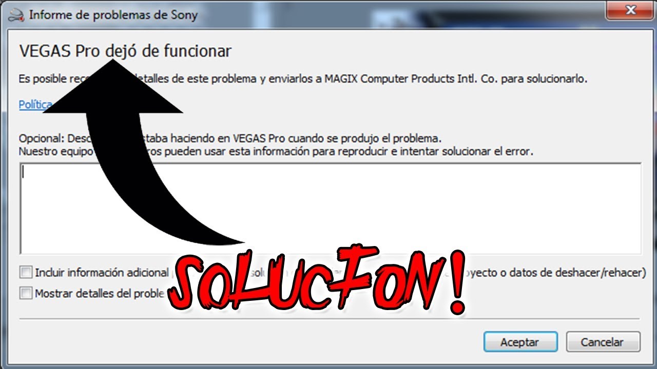 | VEGAS PRO 14 DEJO DE FUNCIONAR | SOLUCIÓN | Fox | - YouTube